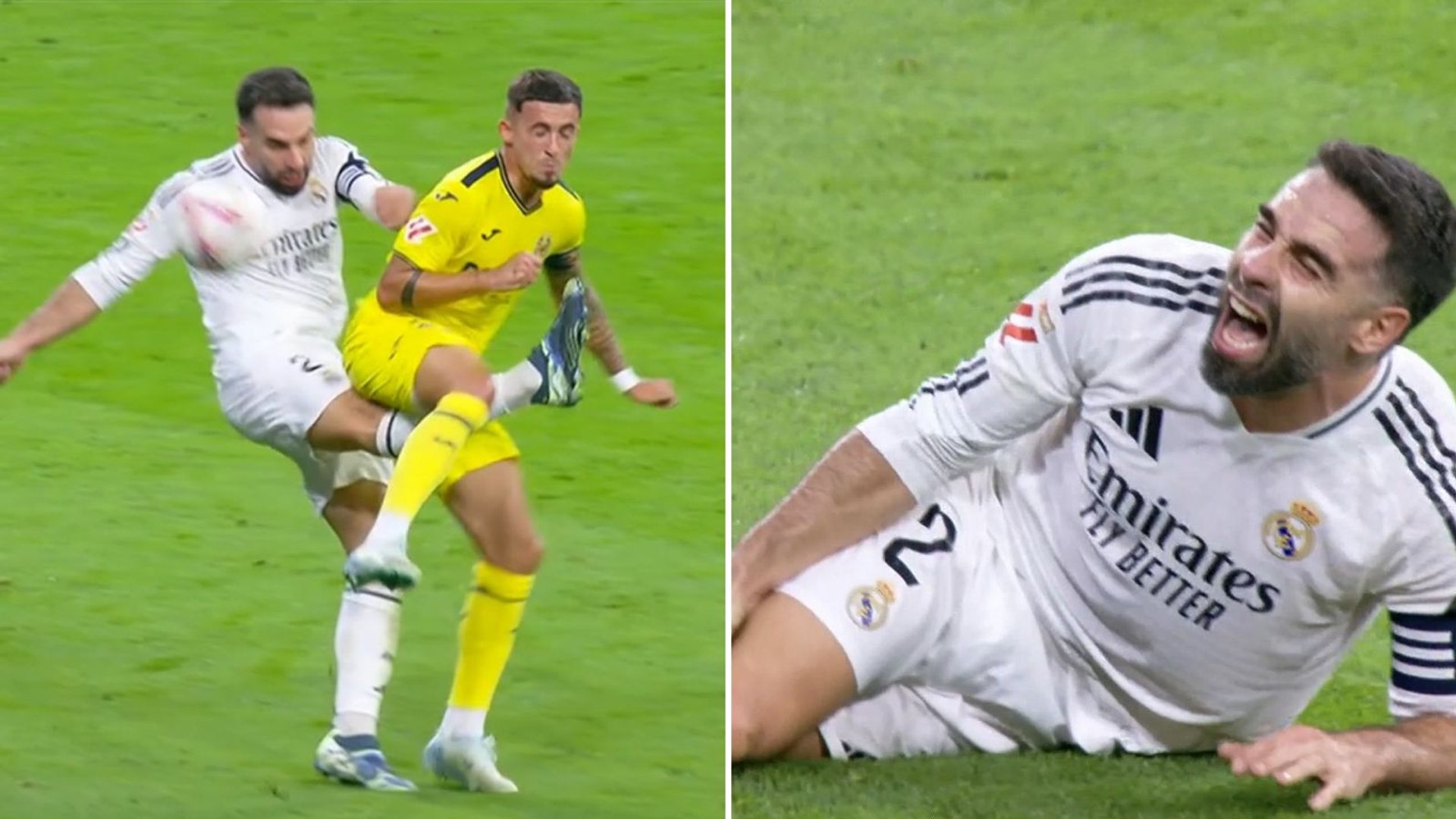 (VIDEO) Carvajal Suffers a Terrible Knee Injury | beIN SPORTS
