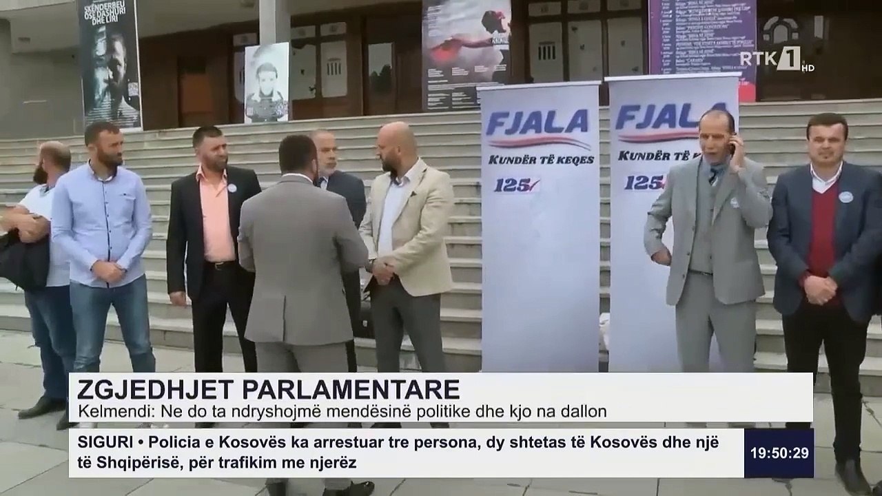 FJALA - Hapja e fushatës në Prishtinë (reportazh nga RTK-ja) - video ...
