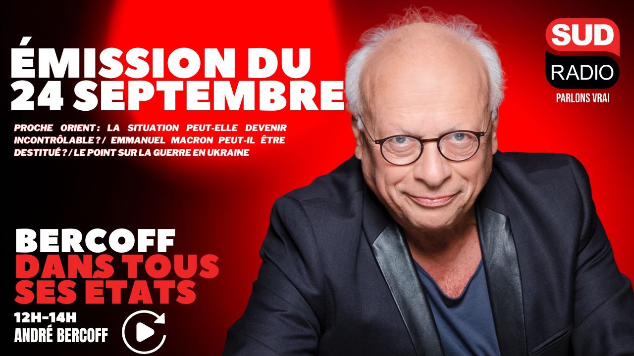 Bercoff dans tous ses états - Émission du 24 septembre - Vidéo Dailymotion
