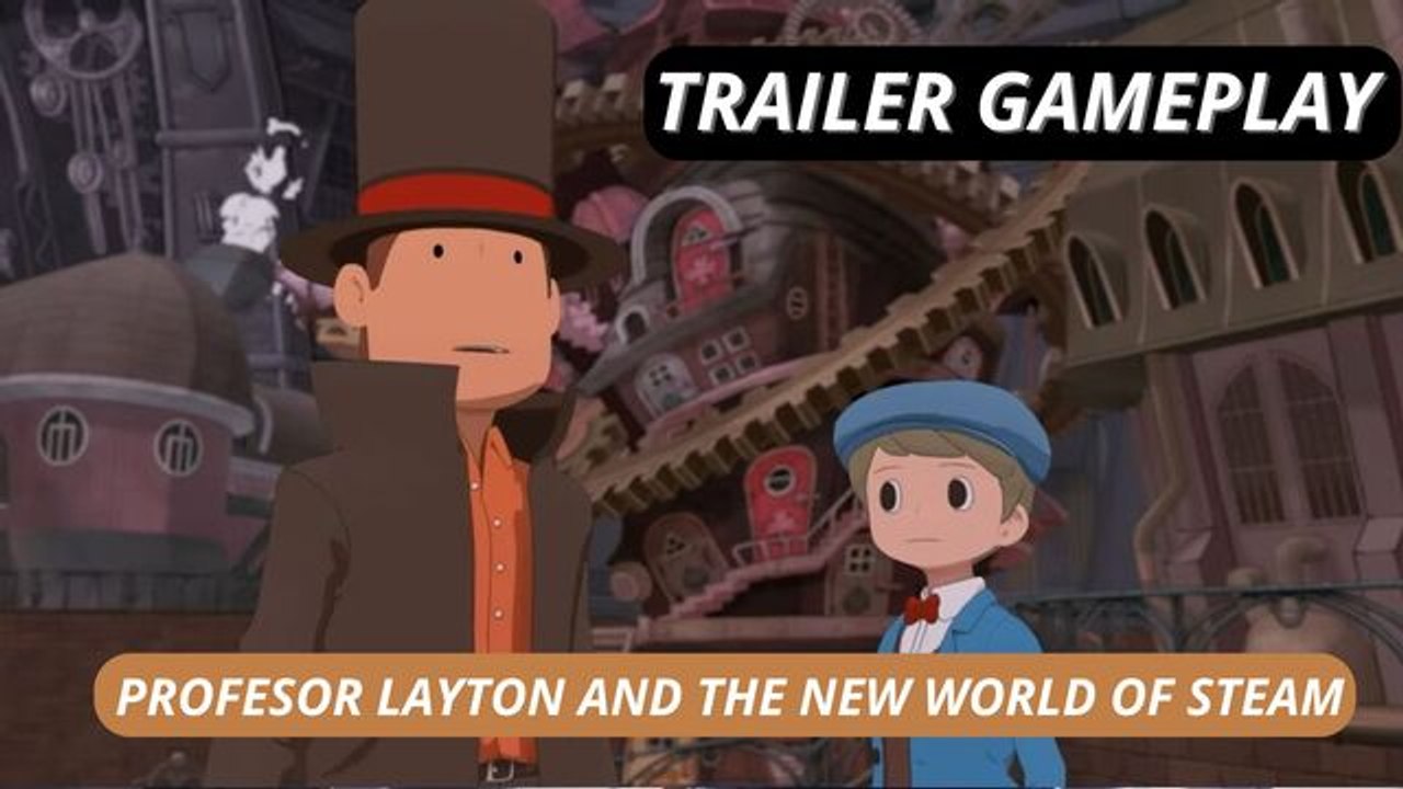 Profesor Layton and the New World of Steam - Trailer Gameplay - Vídeo Dailymotion