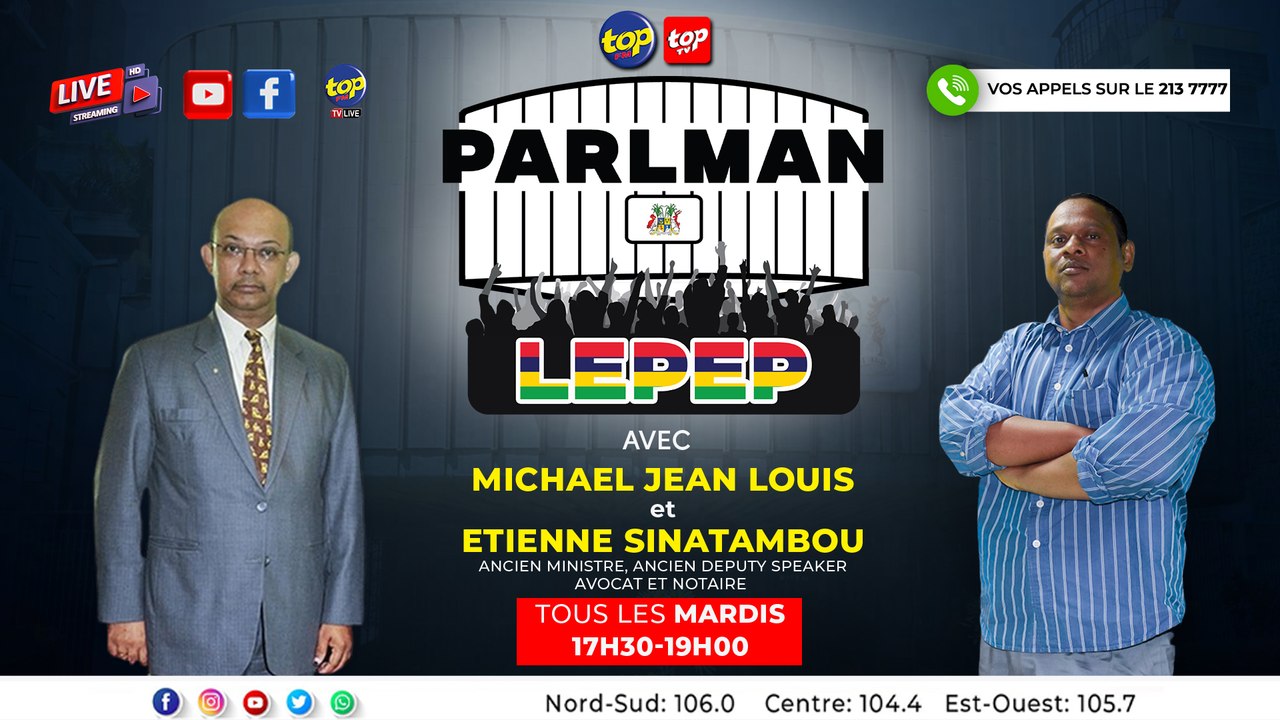 Perlman Le Pep: Michael Jean Louis et Étienne Sinatambou - Vidéo ...