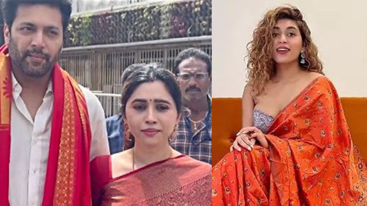 Tamil Actor Jayam Ravi Wife Aarti Restricted Husband From Entering Home ...