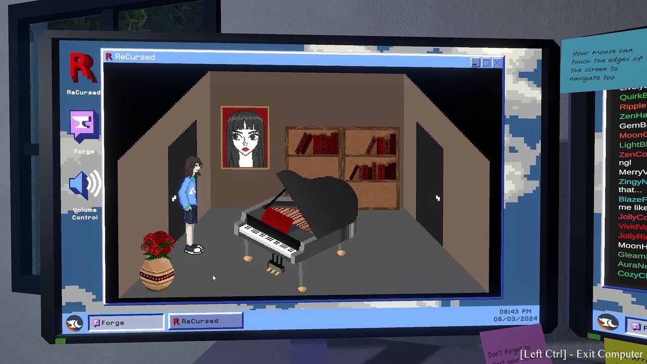 ReCursed - Playthrough (short indie horror game) - video Dailymotion