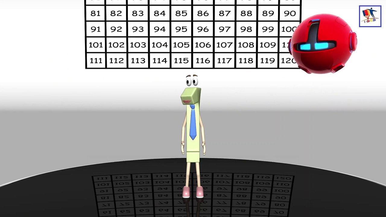 Counting 1 To 120 With 120 Chart - video Dailymotion
