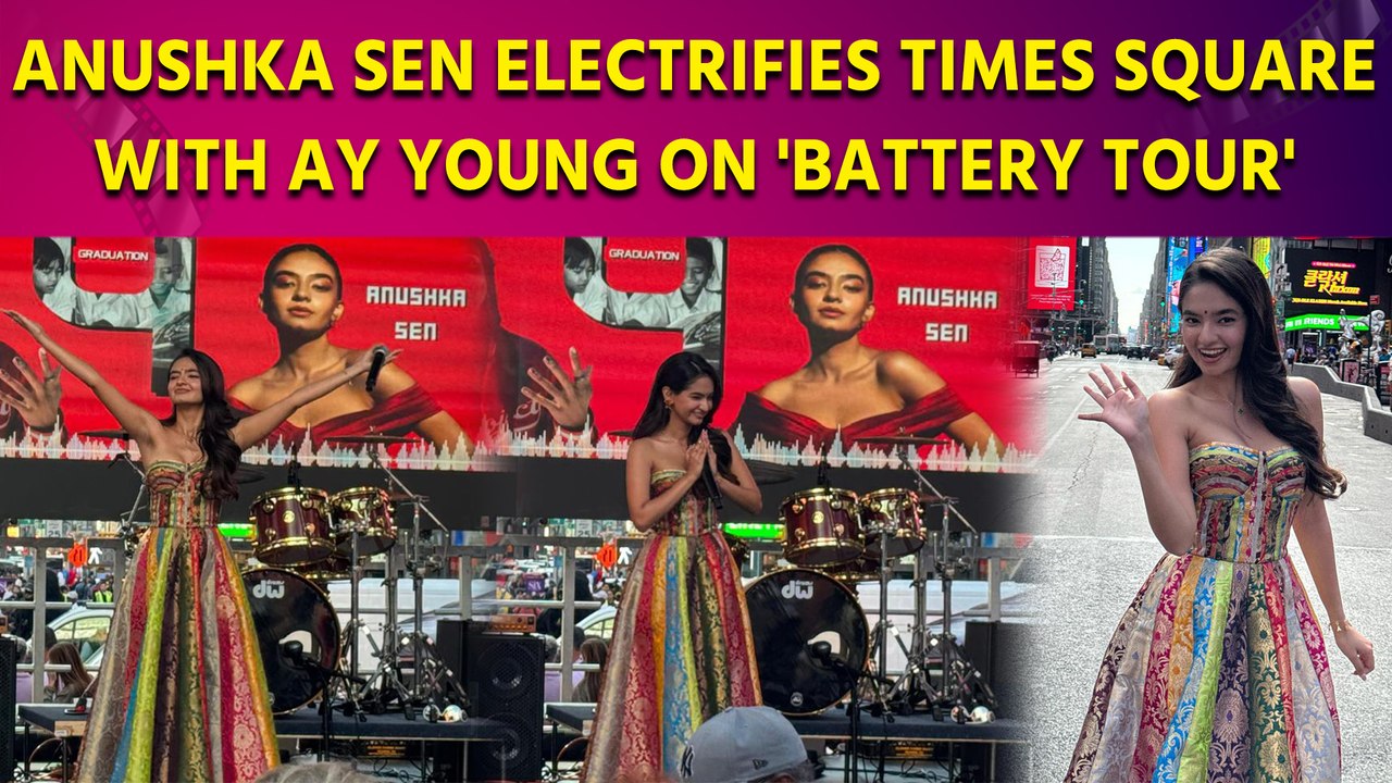 Anushka Sen Joins Forces with AY Young for High-Voltage 'Battery Tour ...