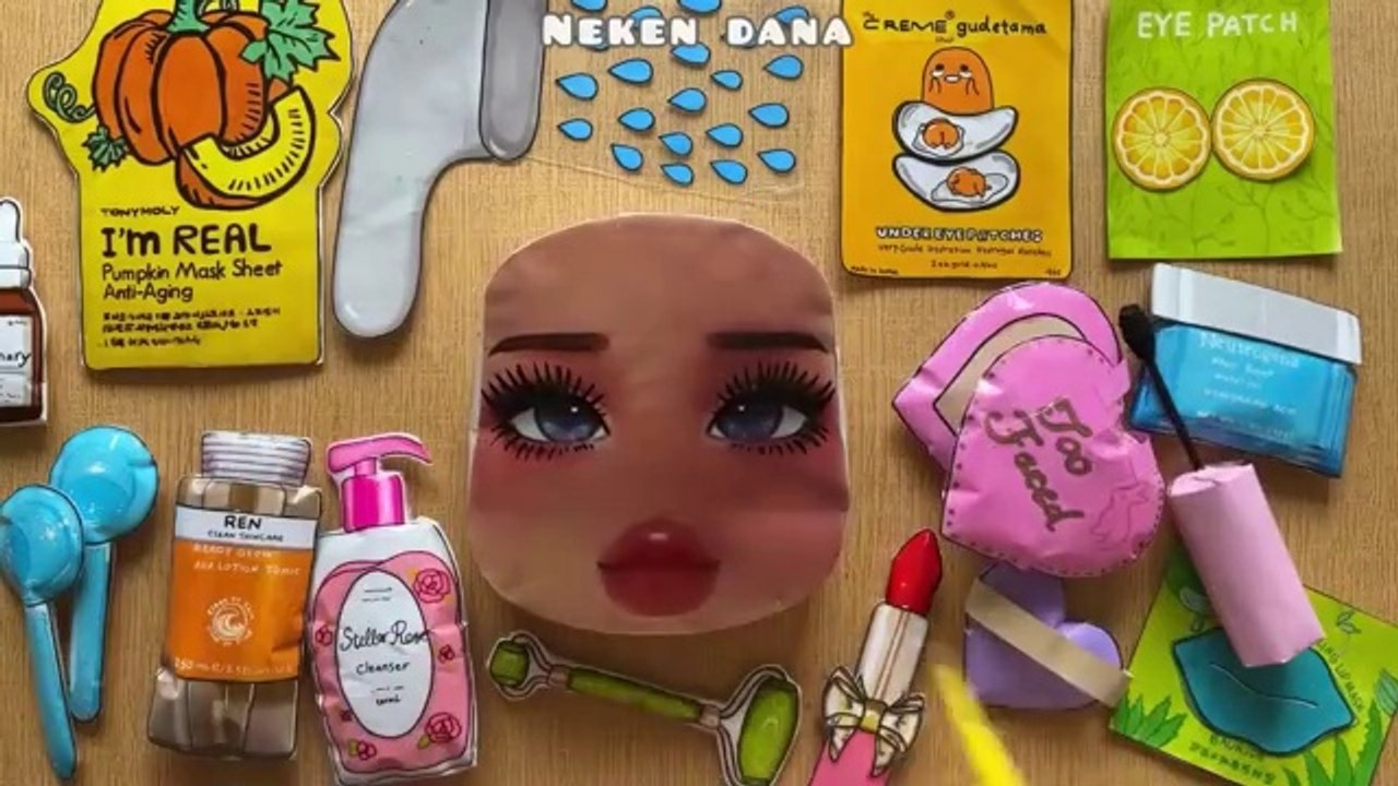 Paper Diy ️ Roblox Baddie Skincare ASMR Blind Bag Paper - video Dailymotion