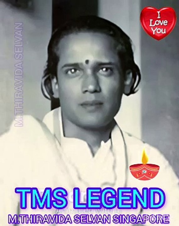 காந்த குரல் TMS LEGEND M.THIRAVIDA SELVAN SINGAPORE TMS FANS - video ...