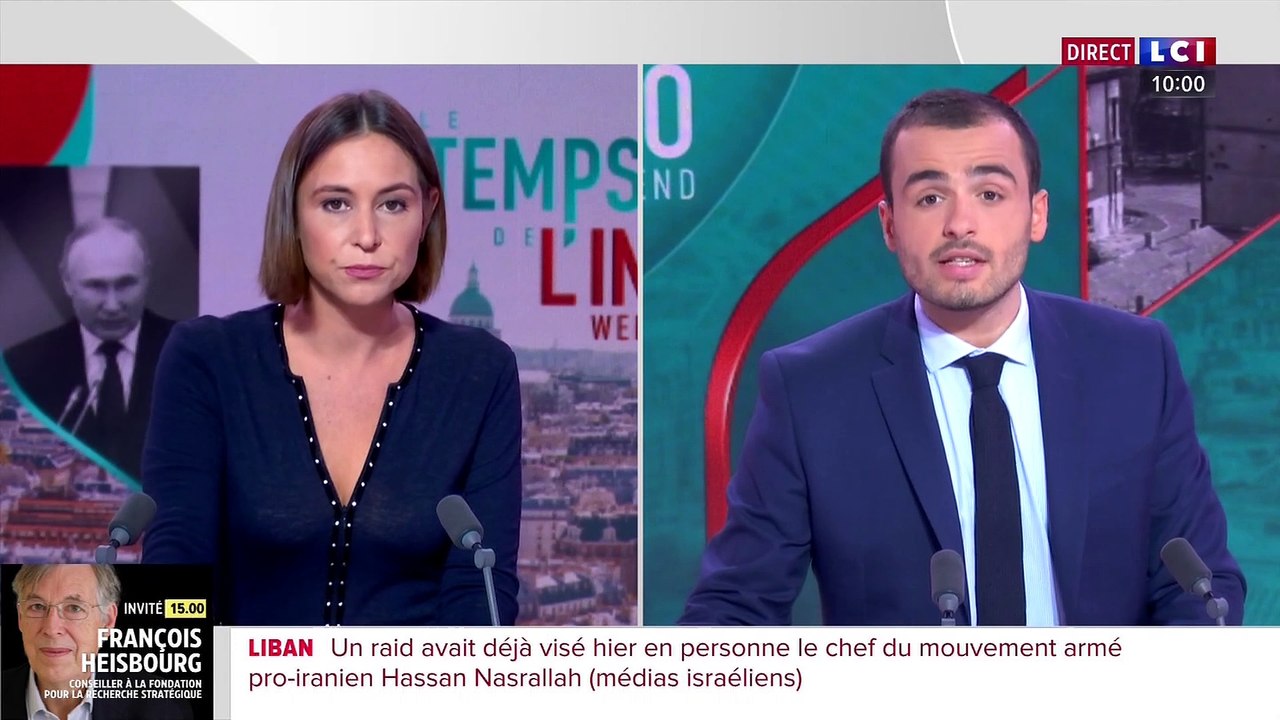 Paola Puerari sur LCI (28/09/2024) - Vidéo Dailymotion