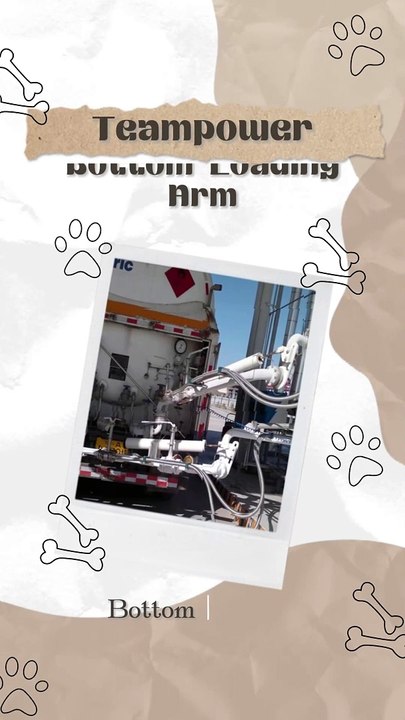 Teampower Bottom Loading & Unloading arm systems for LNG-Cryogenic ...