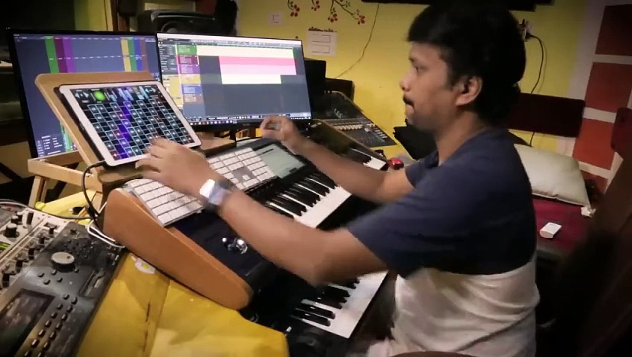 KGF Theme Music Anoop Kovalam Live Programming KGF Yash - video Dailymotion