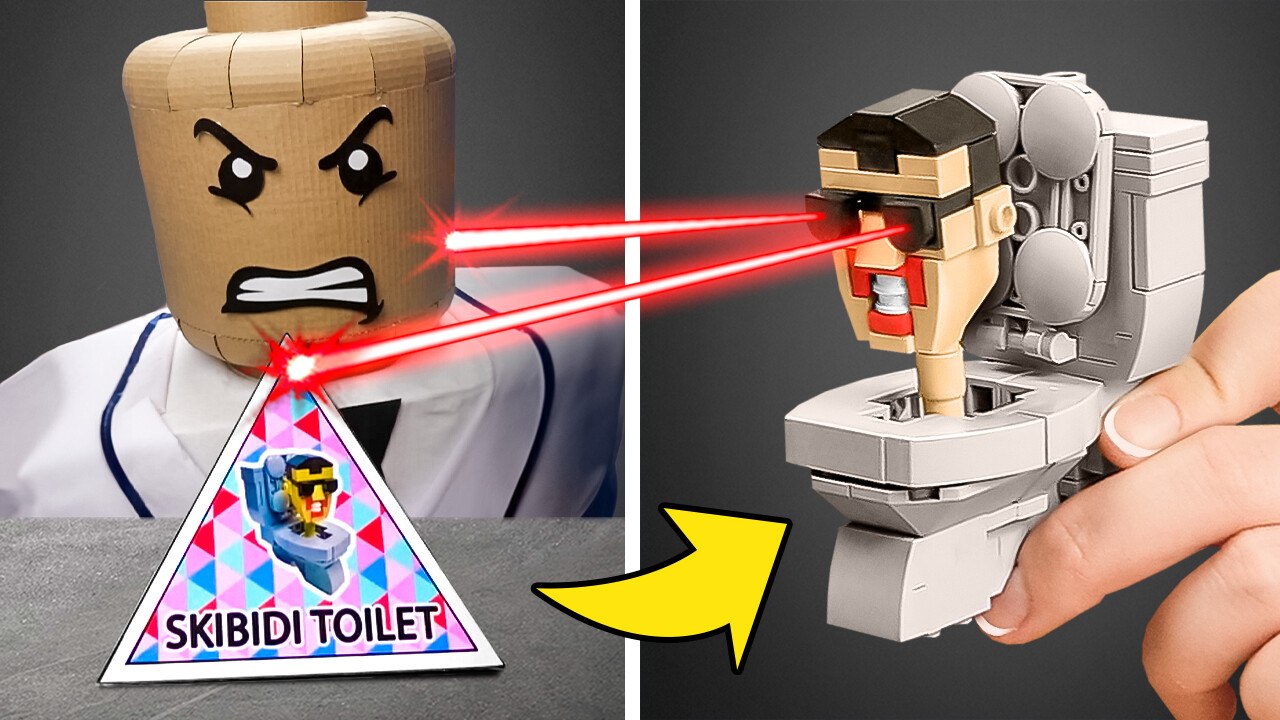 Save SKIBIDI TOILET from Angry LEGO MAN! - video Dailymotion