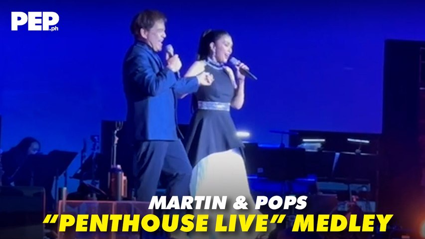 Martin Nievera & Pops Fernandez do a "Penthouse Live" songs medley ...