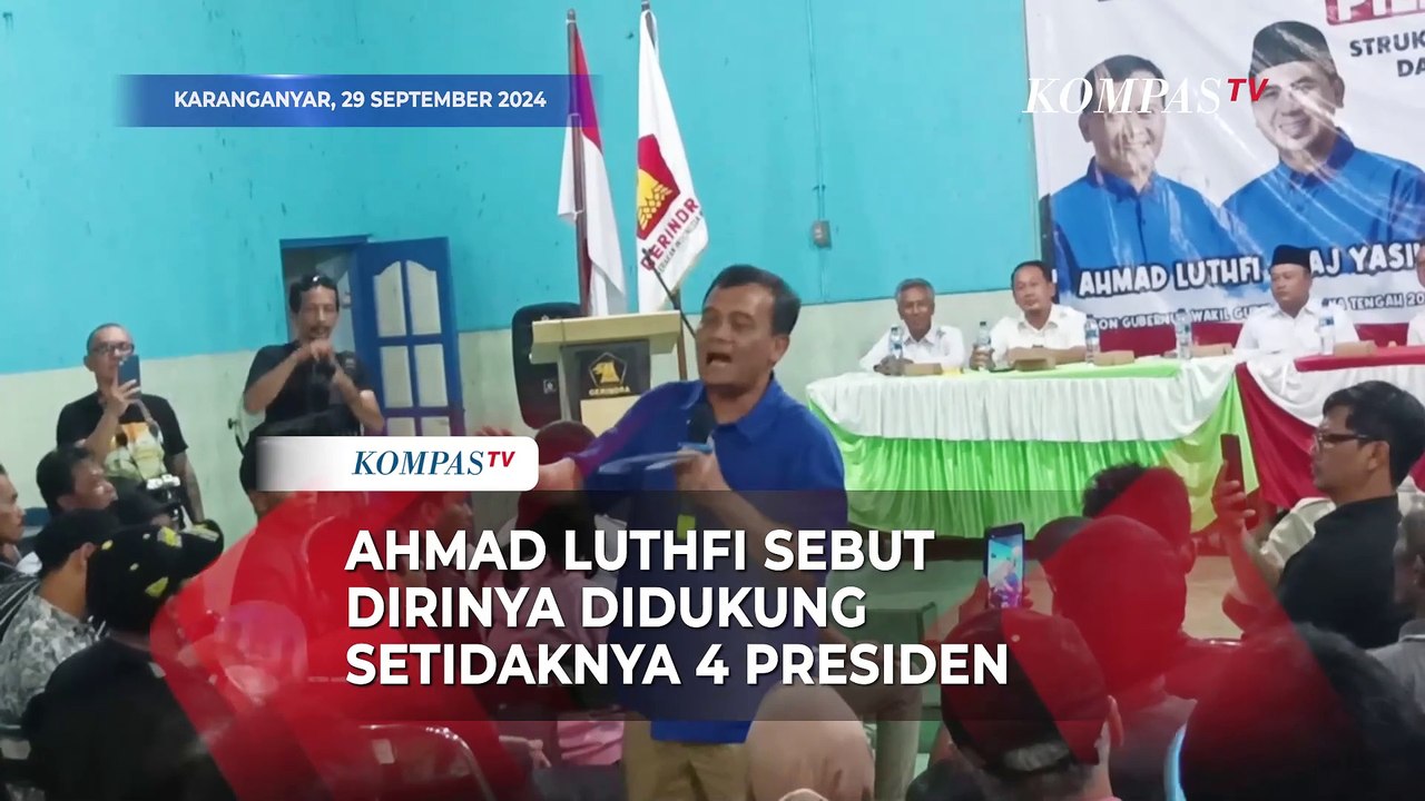 Ahmad Luthfi Sebut Dirinya Didukung 4 Presiden di Pilgub Jawa Tengah ...