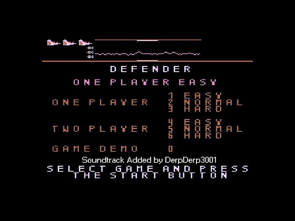 Main Theme - Adding a Soundtrack to Defender (Atari 5200) [Extended ...