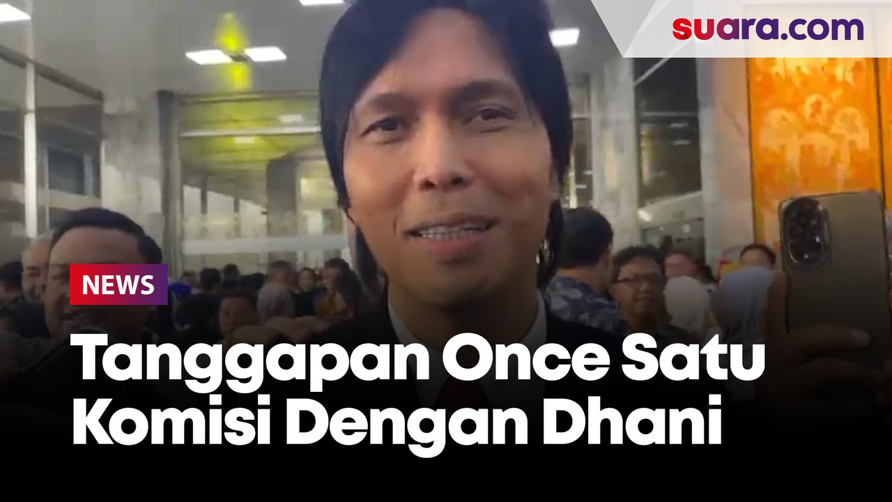 Resmi Dilantik Jadi Anggota DPR, Tanggapan Once Mekel Duduk di Komisi ...