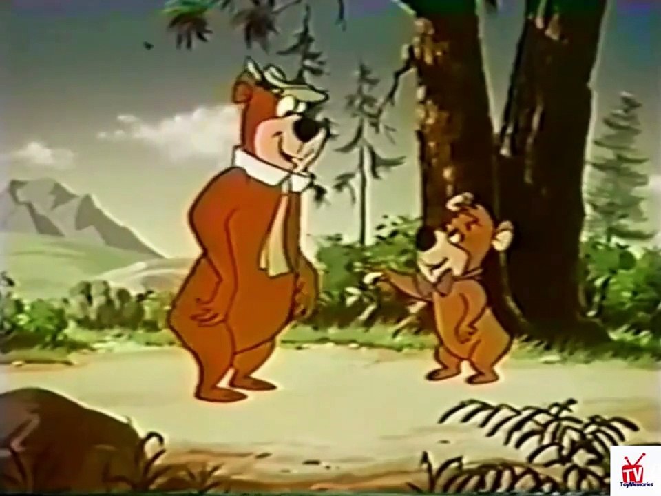 1960s Yogi Bear and Boo Boo - anti cigarette PSA TV commercial - video ...