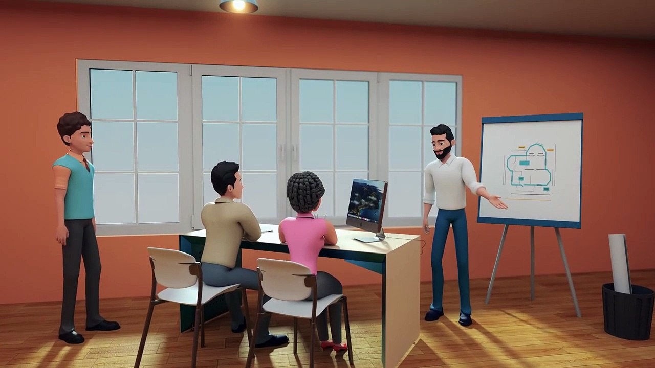 3D Animation Clip of Business Conference by Whimsitoons _ 3D Animation ...