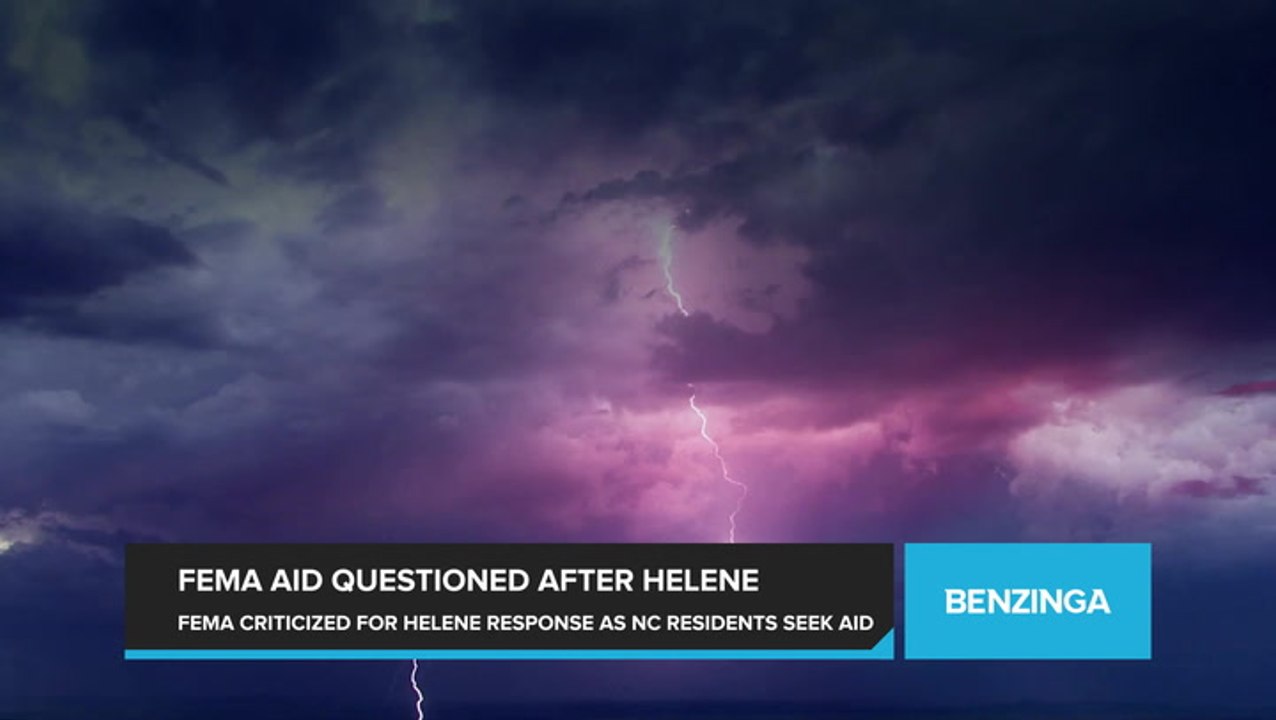 FEMA Faces Criticism for Helene Response as North Carolina Residents ...