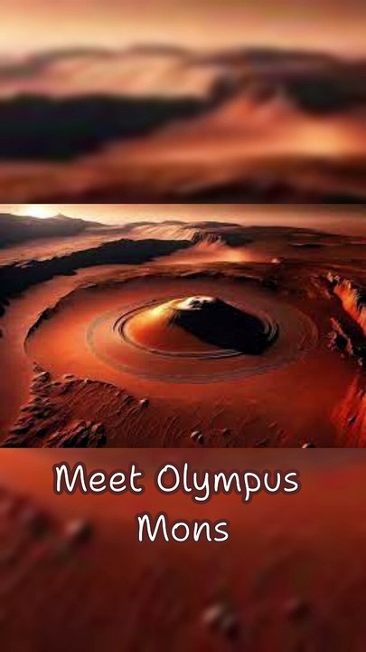 Olympus Mons: The Largest Volcano in the Solar System – Mars Facts You Didn’t Know! - video ...