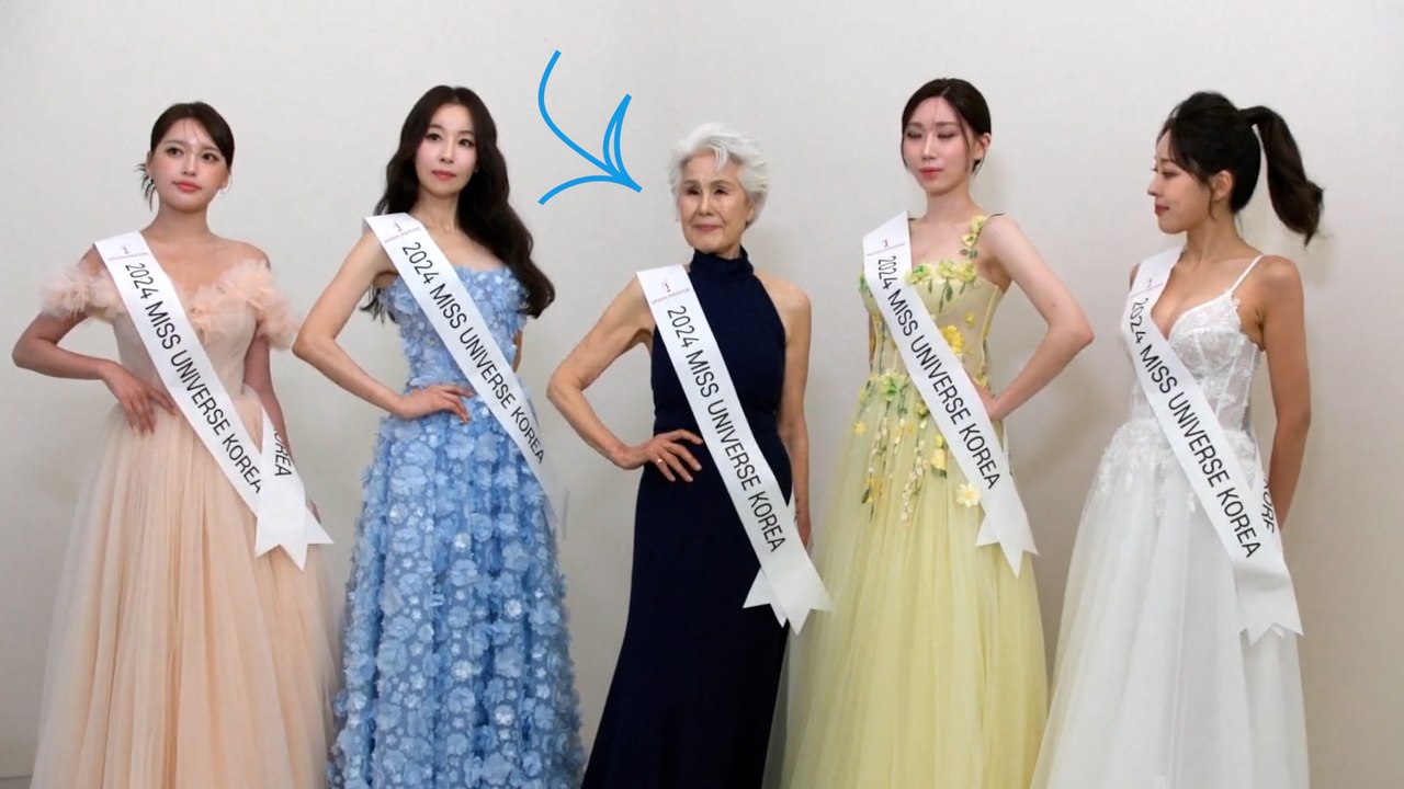 À 81 ans, elle participe à Miss Univers Corée du Sud - Vidéo Dailymotion