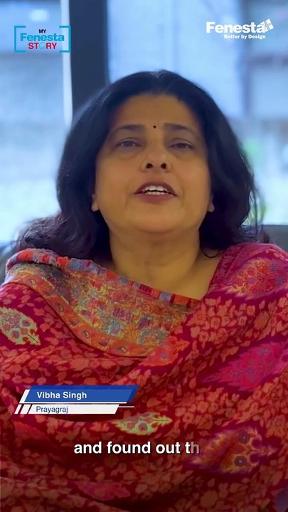 Mrs. Singh's Home Makeover: Elevate Aesthetics with Fenesta Windows - video Dailymotion