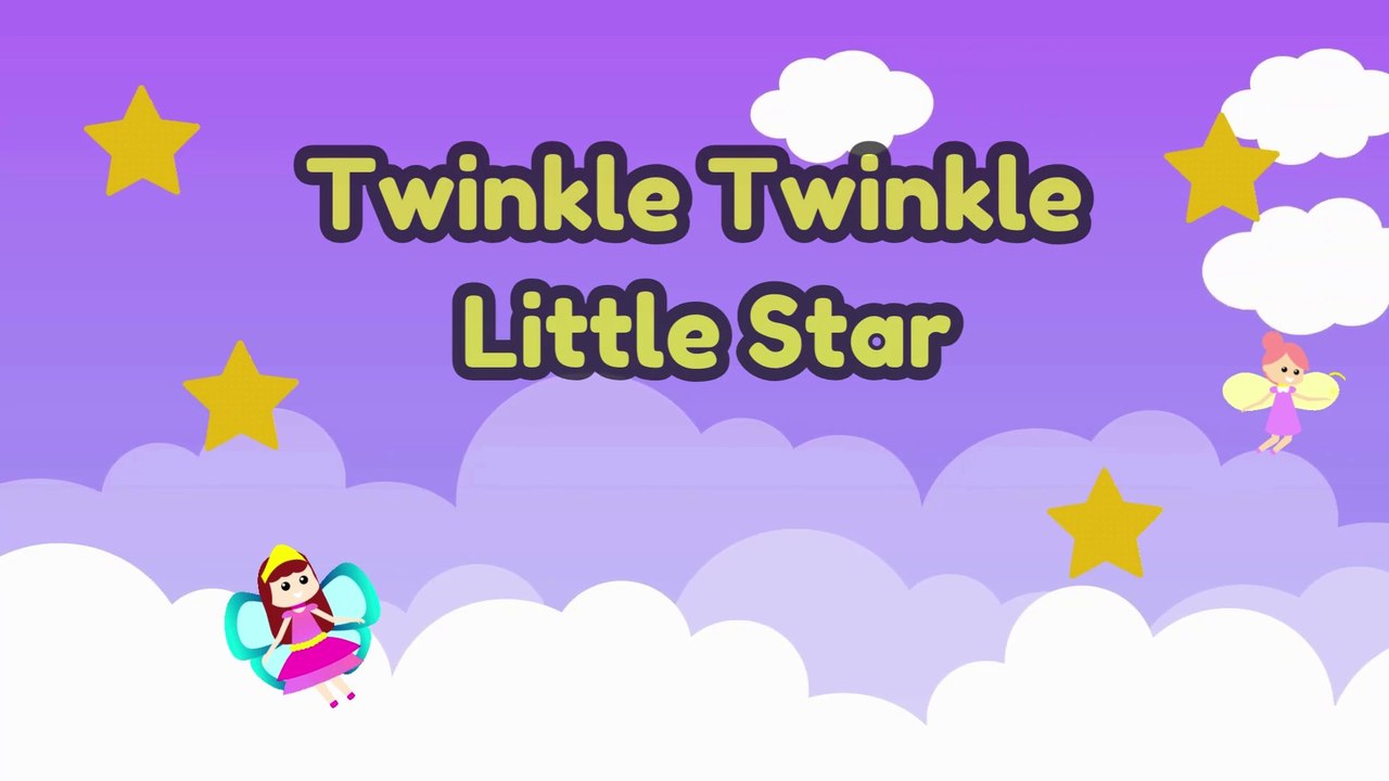 Twinkle Twinkle Little Star Song | Nursery Rhymes for Kids | Bright ...