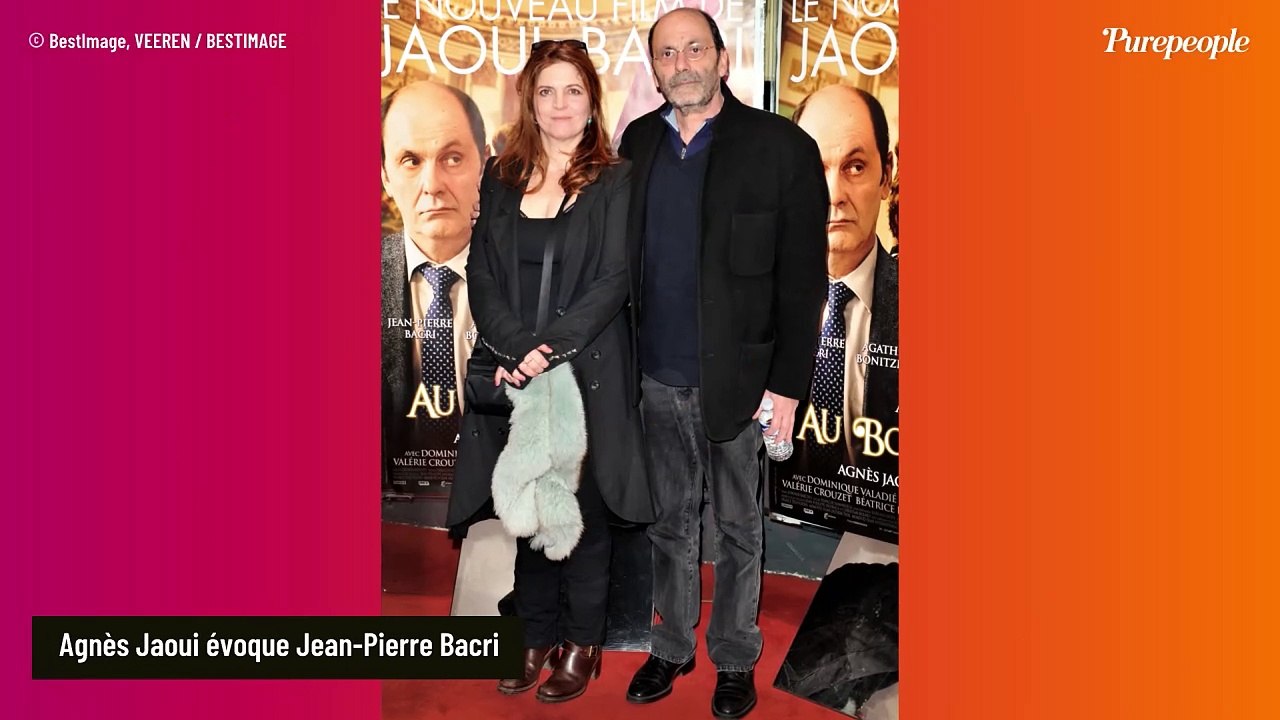 "Tout me rappelle à lui" : Agnès Jaoui évoque Jean-Pierre Bacri et ...