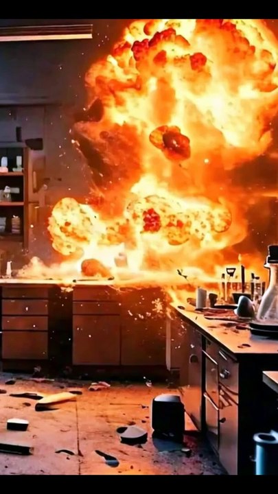 Science lab explosion experiment Accidently - video Dailymotion