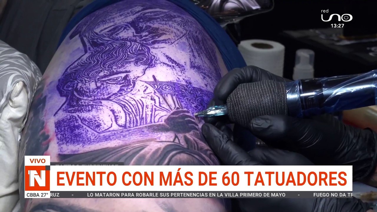 Diablo Prado llegó de Brasil para encuentro de tatuadores - Vídeo ...