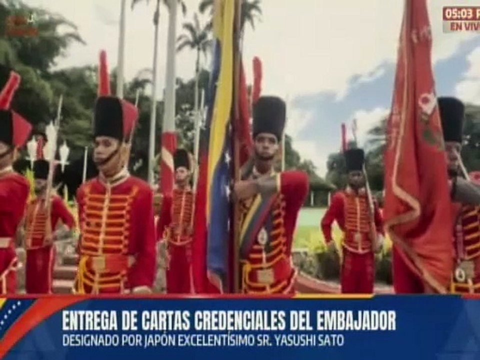 Jefe de Estado recibió cartas credenciales del embajador designado por ...