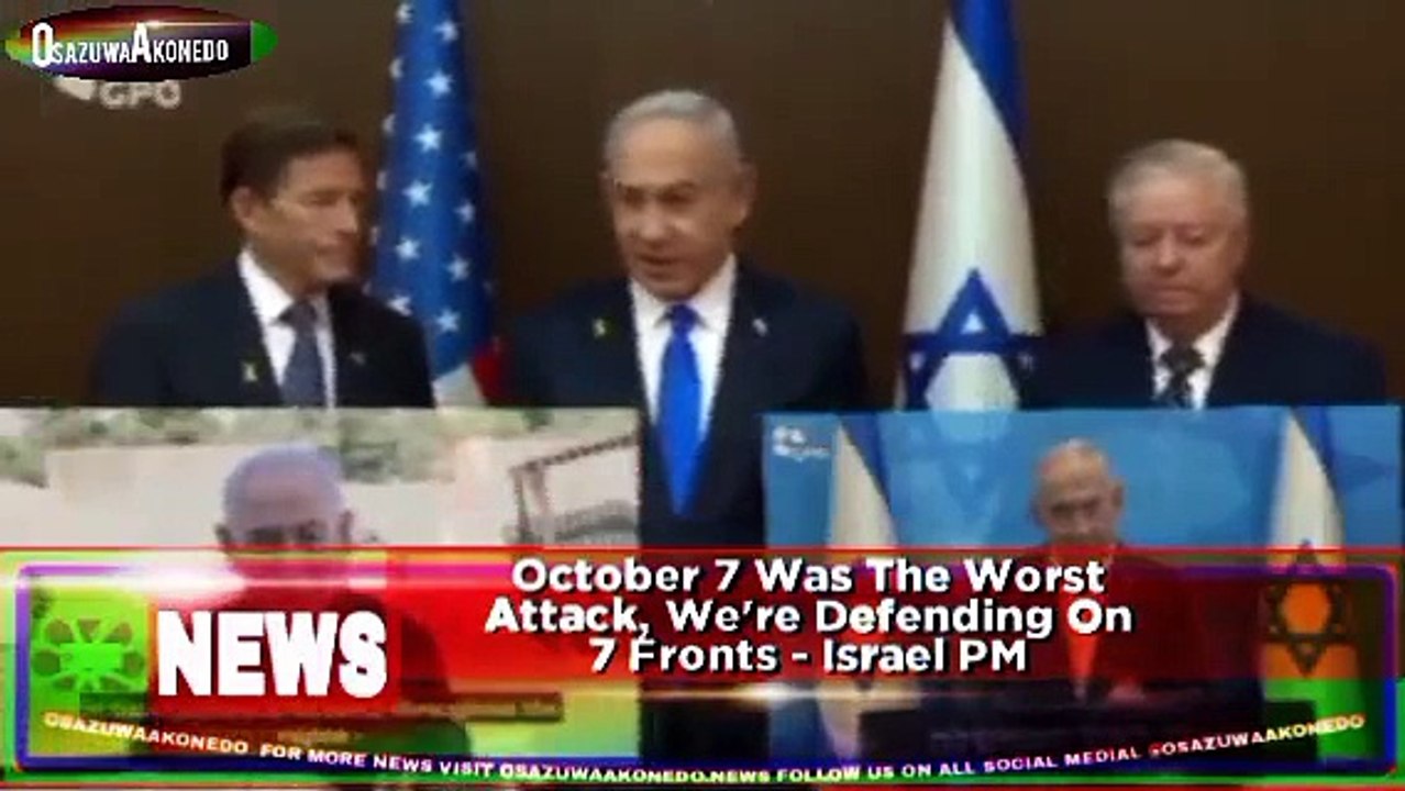 October 7 Was The Worst Attack, We're Defending On 7 Fronts - Israel PM ...