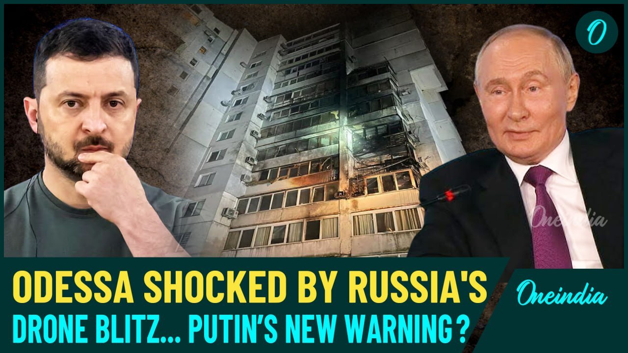 WATCH| Russia’s Drone Blitz on Odesa: Zelensky Shocked as as Complex ...