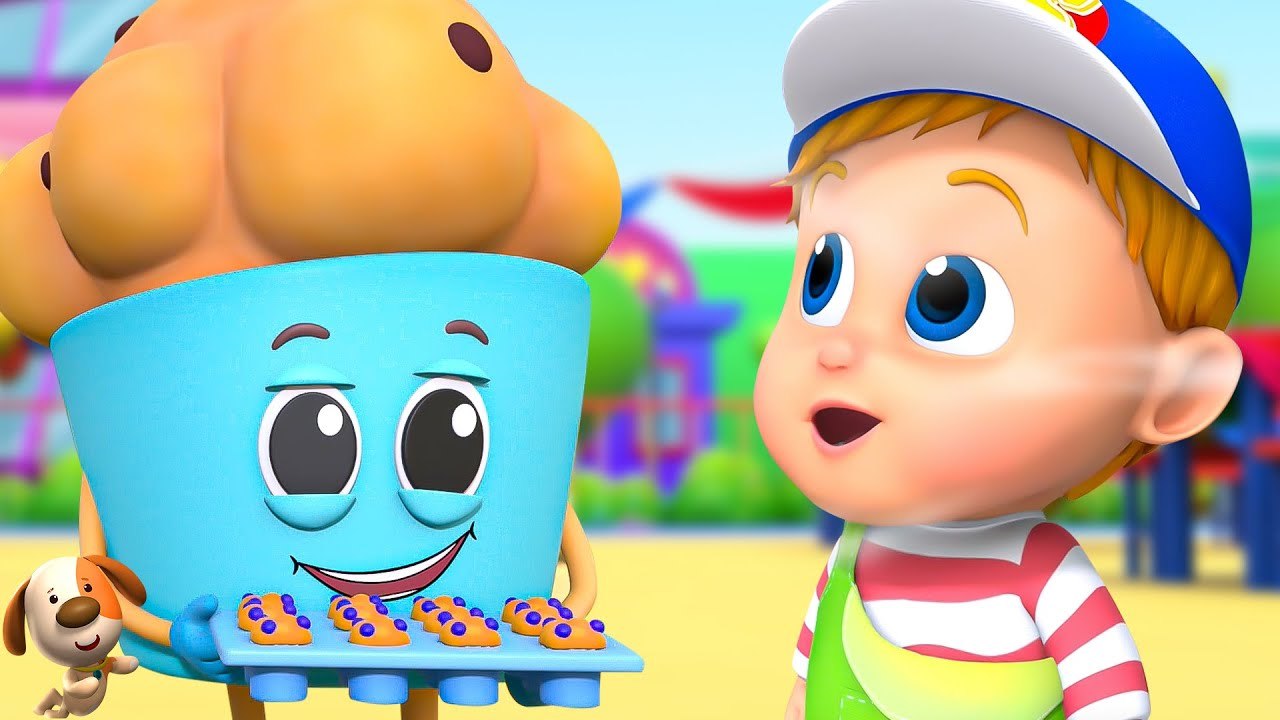 Muffin Man Song + More Baby Music & Cartoon Videos for Kids - video ...