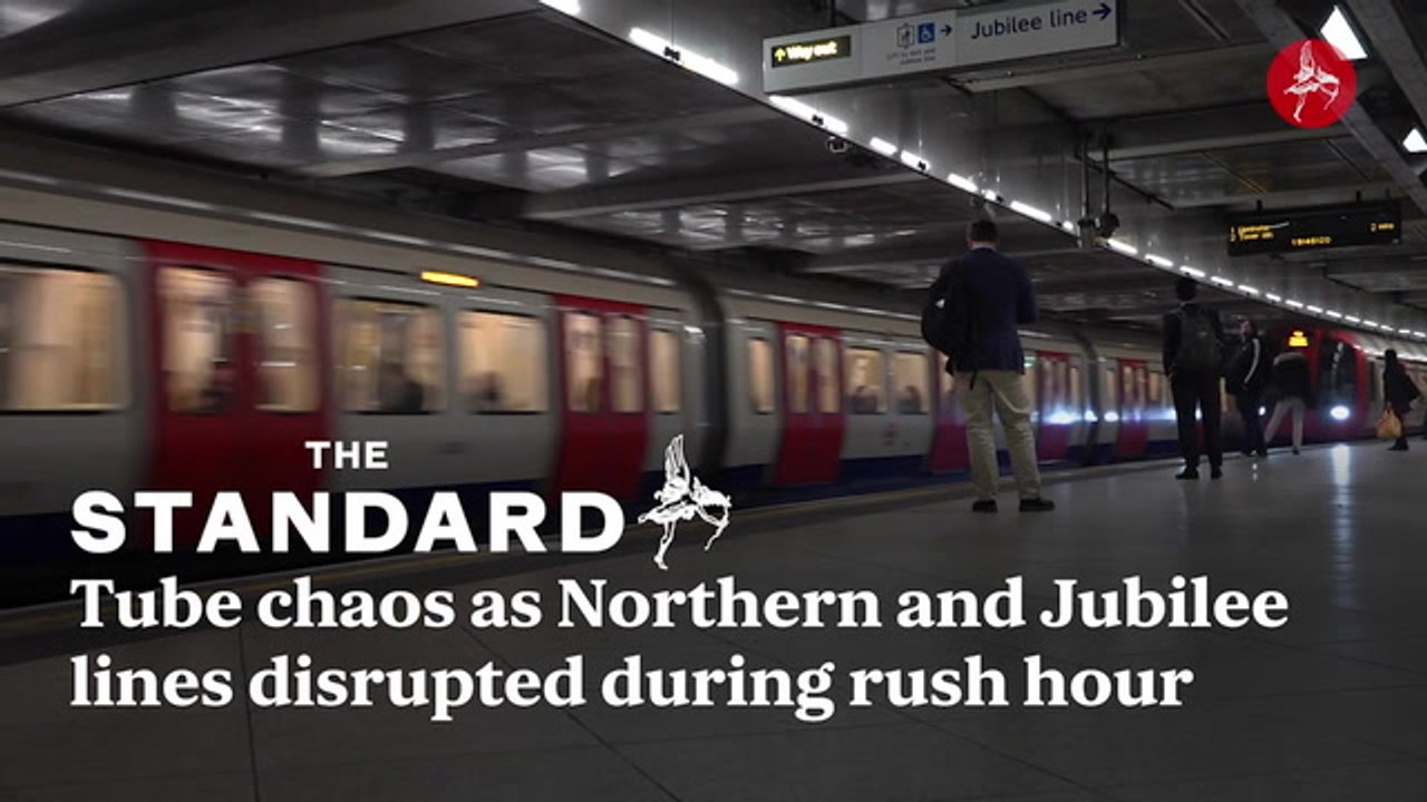 Tube chaos as Northern and Jubilee lines disrupted during morning rush ...