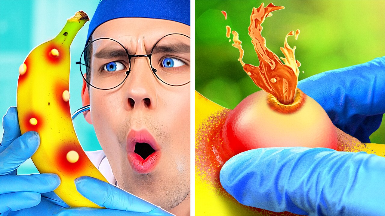 HELP THE BANANA! Fruit needs SURGERY *A Day Of The Doctor in Emergency ...