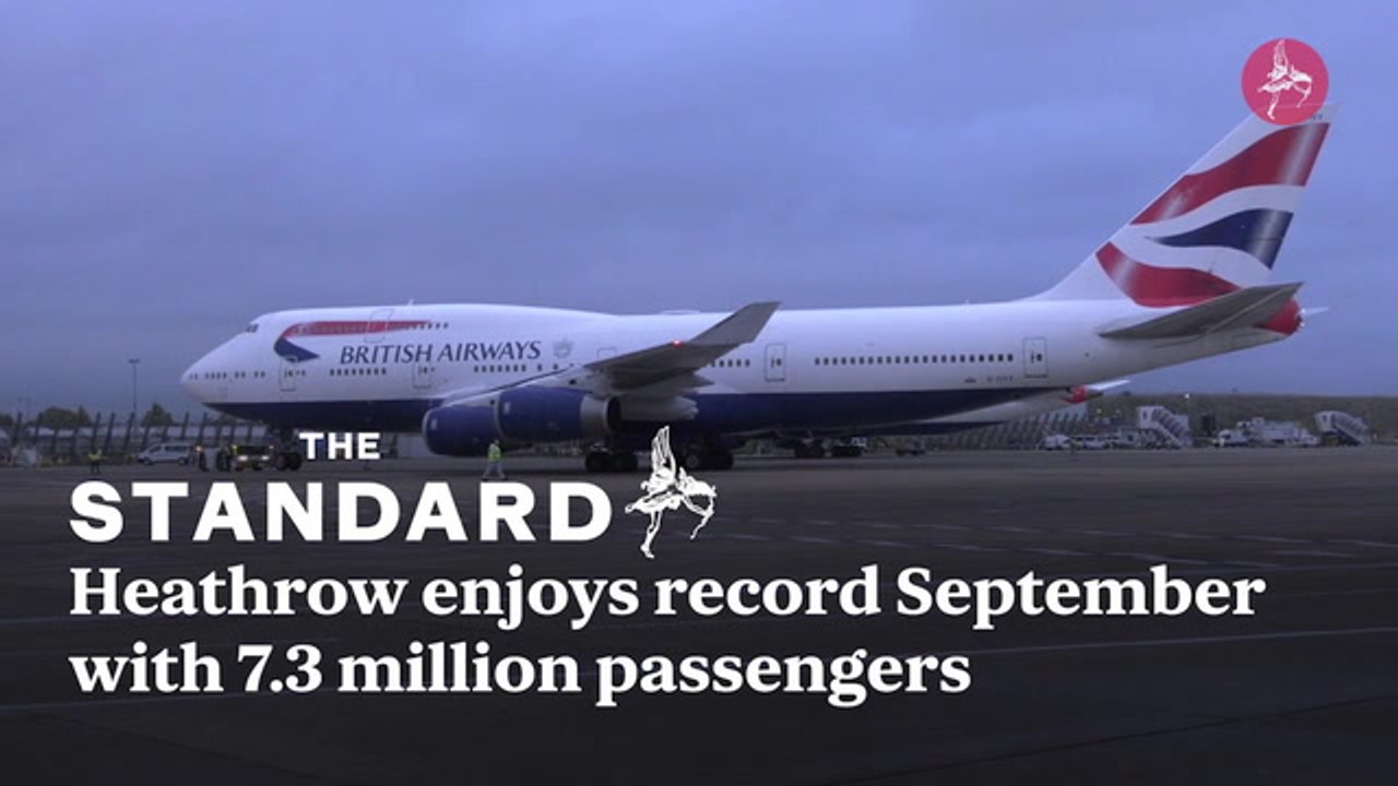 Heathrow enjoys record September with 7.3 million passengers - video ...