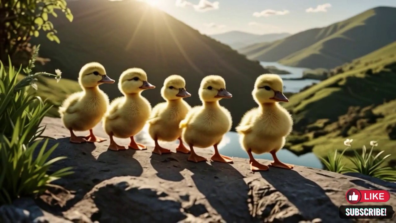 Five Little Ducks | Can You Count the Ducks in This Catchy Nursery ...