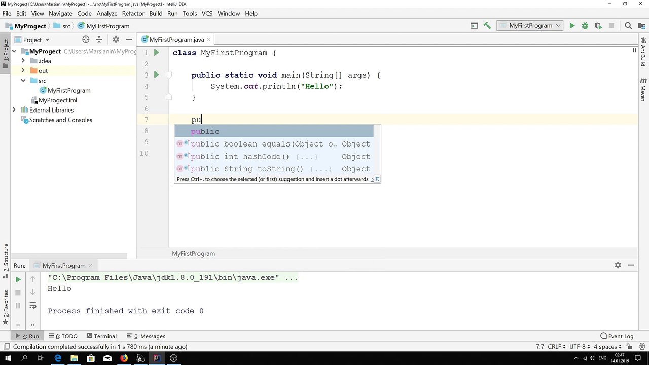 Java lessons - 4. Create method in Java – Видео Dailymotion
