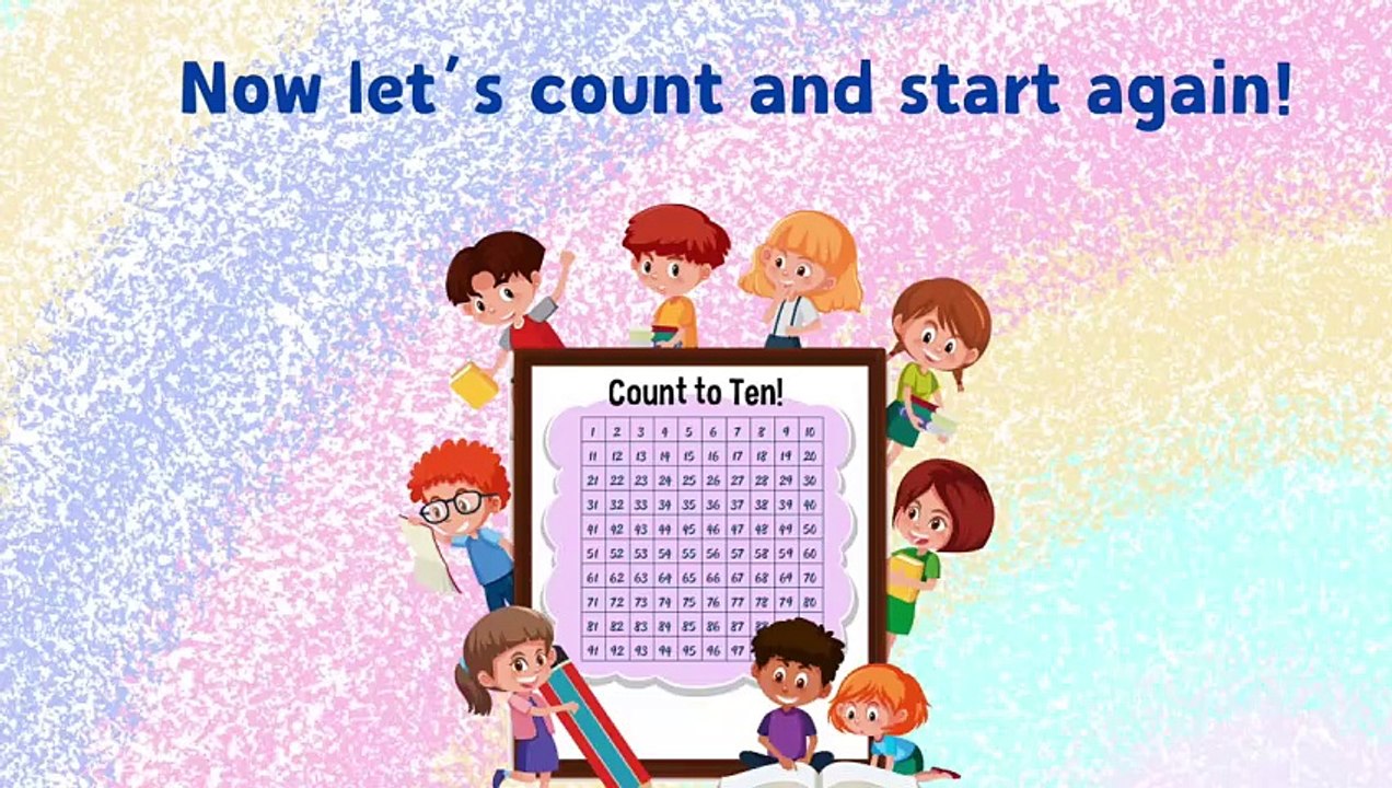 Counting Fun Song for Kids _ Learn to Count 1-10 with Fun Rhymes!_HD ...