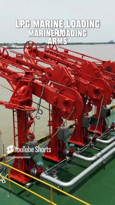 China Lianyungang Teampower's Marine Loading Arm product for LPG_LNG ...