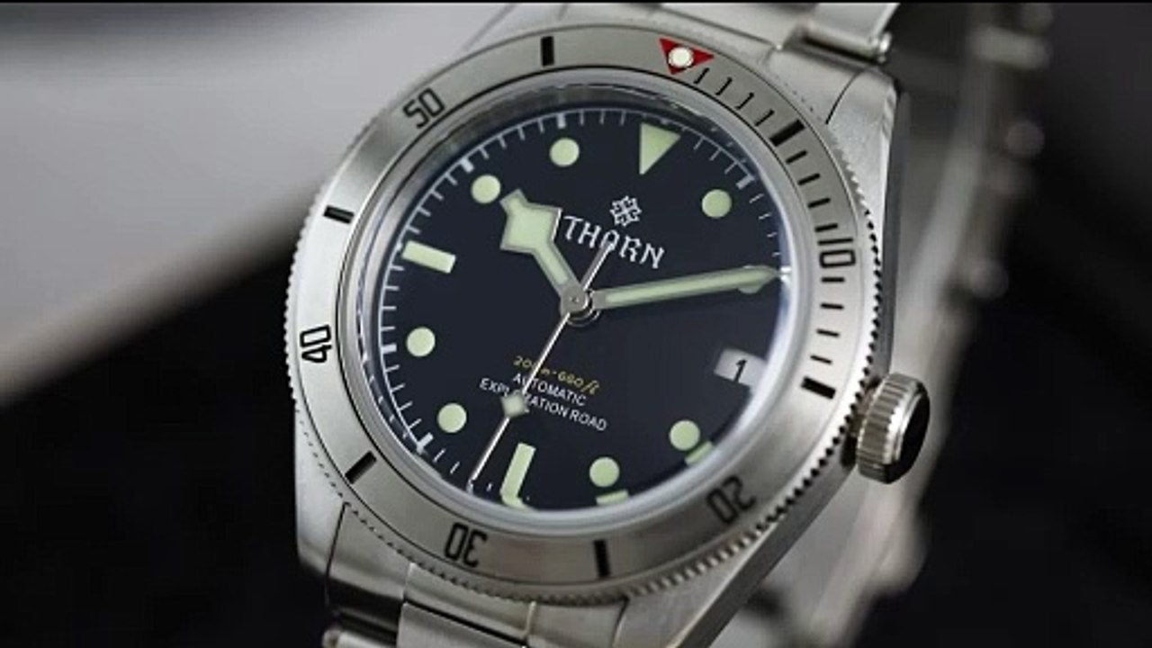 THORN BB58 Watch 39mm Luxury Men Dive Watch - video Dailymotion