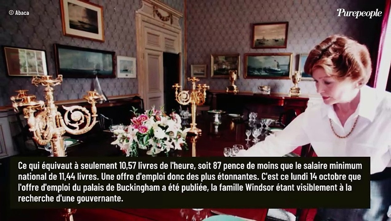 Charles III à la recherche d'une gouvernante : une ligne de l'annonce ...