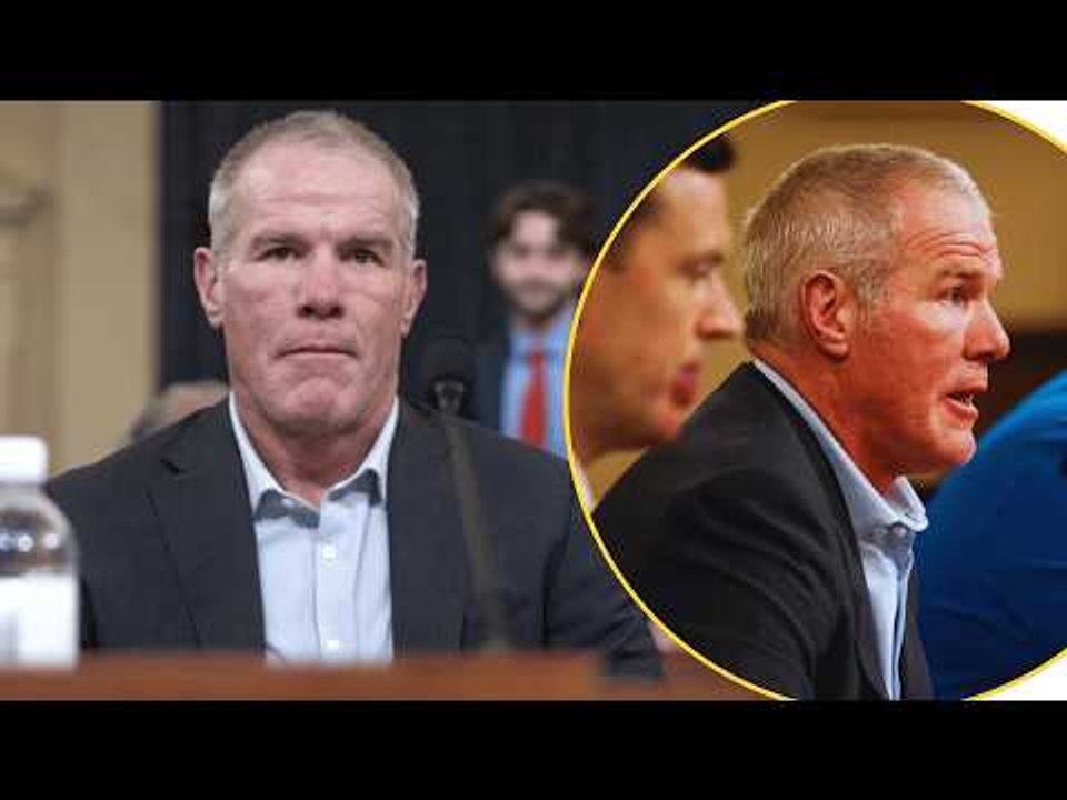 Brett Favre’s Heartbreaking Admission During Congress Hearing - video ...