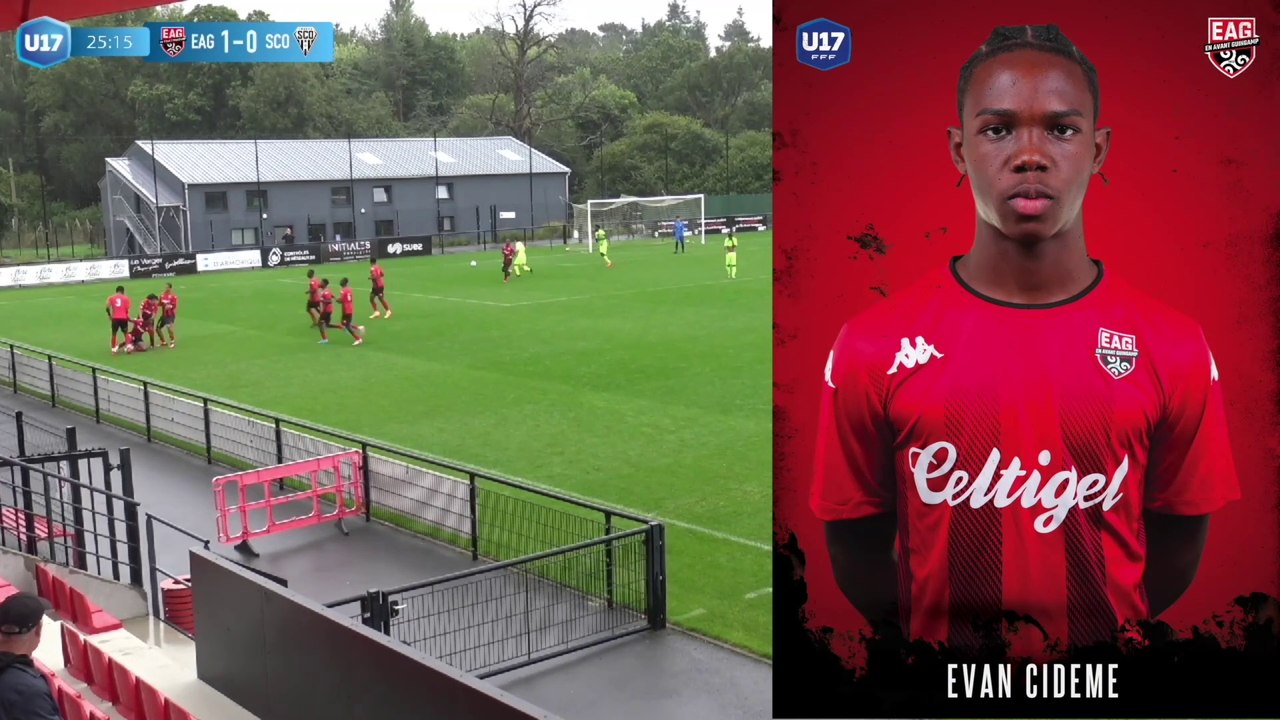 CIDEME vs ANGERS SCO . J3 - U17 Nat. - Vidéo Dailymotion