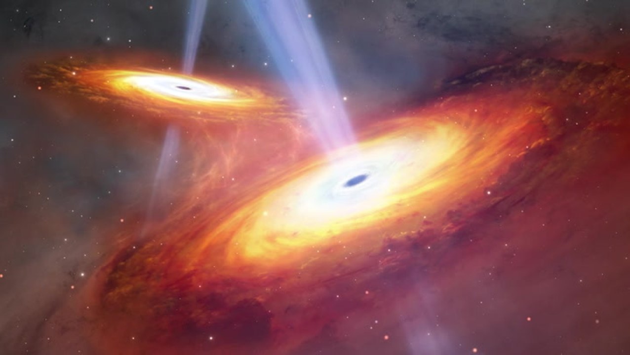 Astronomers Discovered The Most Distant Merging Quasars - video Dailymotion