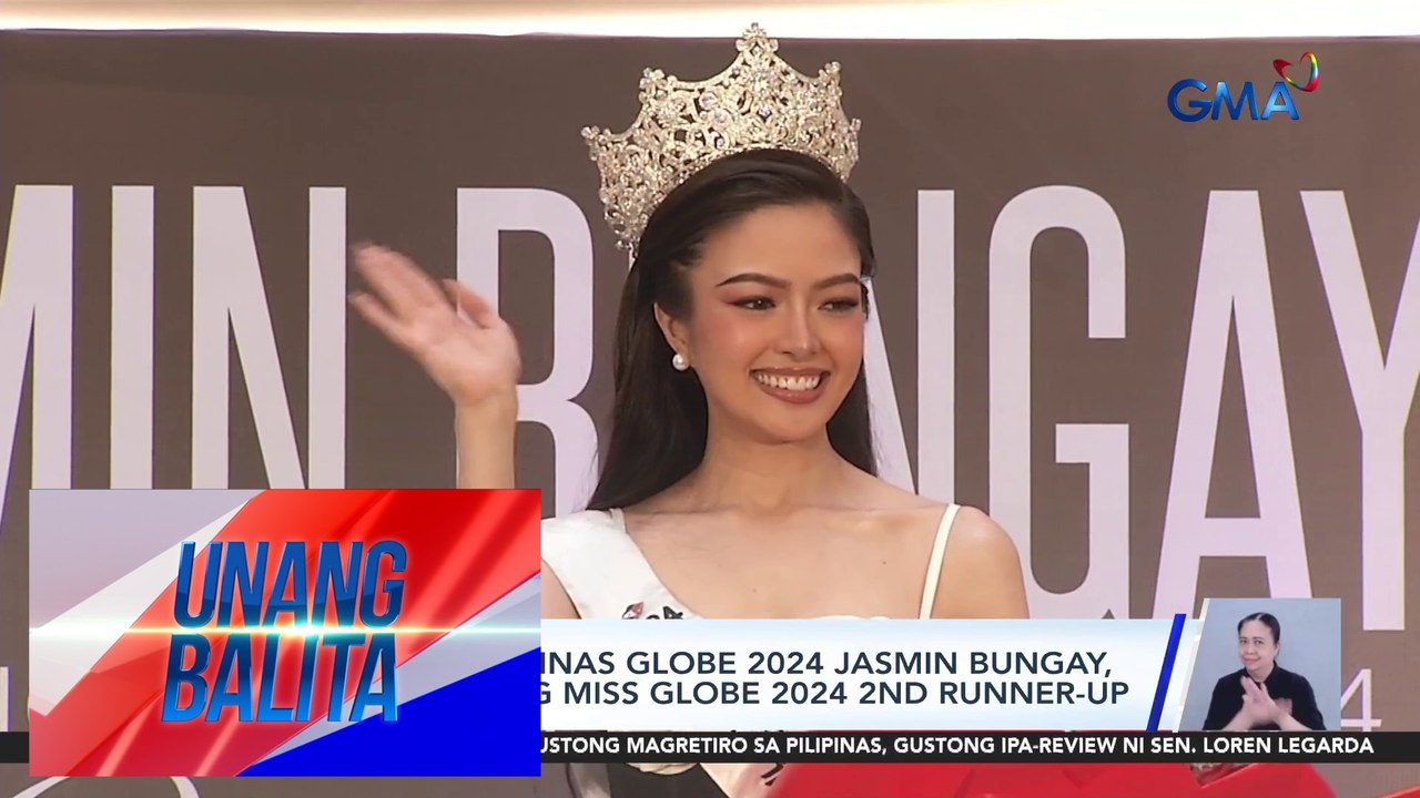 Binibining Pilipinas Globe 2024 Jasmin Bungay, kinoronahang Miss Globe 2024 2nd runner-up ...