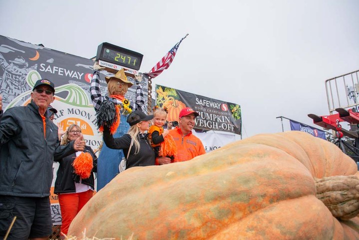 Giant pumpkin crowned at 'World Championship' competition | The ...