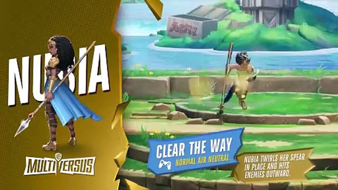MultiVersus - Nubia - Fighter Move Sets Trailer - video Dailymotion