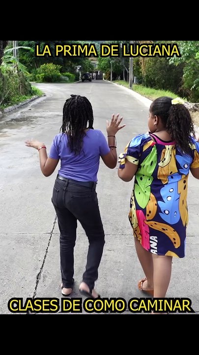 Luciana enseñando su prima a caminar con estilo #luciana #humor #estilo ...