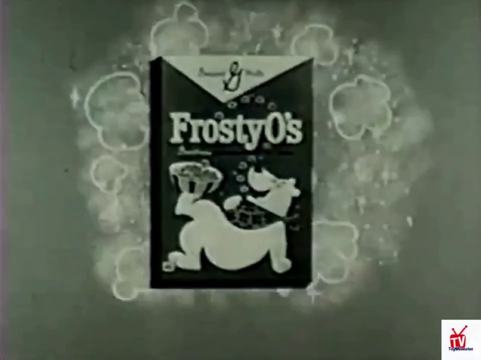 1950s Frosty Os cereal TV commercial (General Mills - Frosty the Bear ...